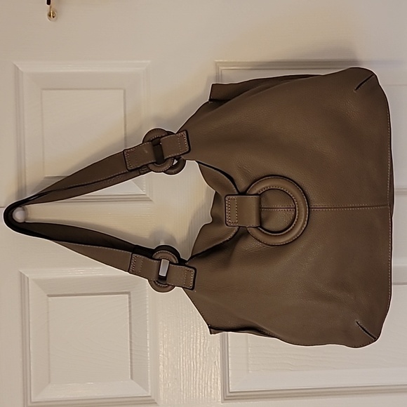 Sequoia Paris | Bags | Sequoia Paris Pebbled Leather Slouchy Hobo Bag ...